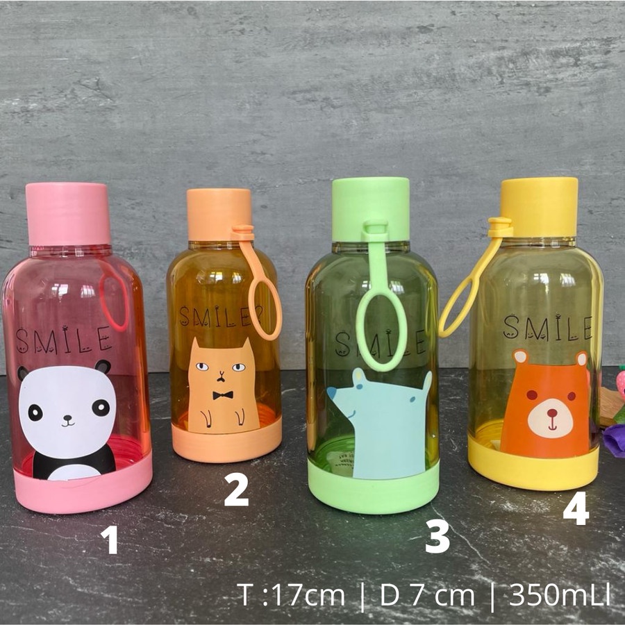 Jual Tumbler Plastik Botol Air Animal Series BPA FREE | Botol air ...