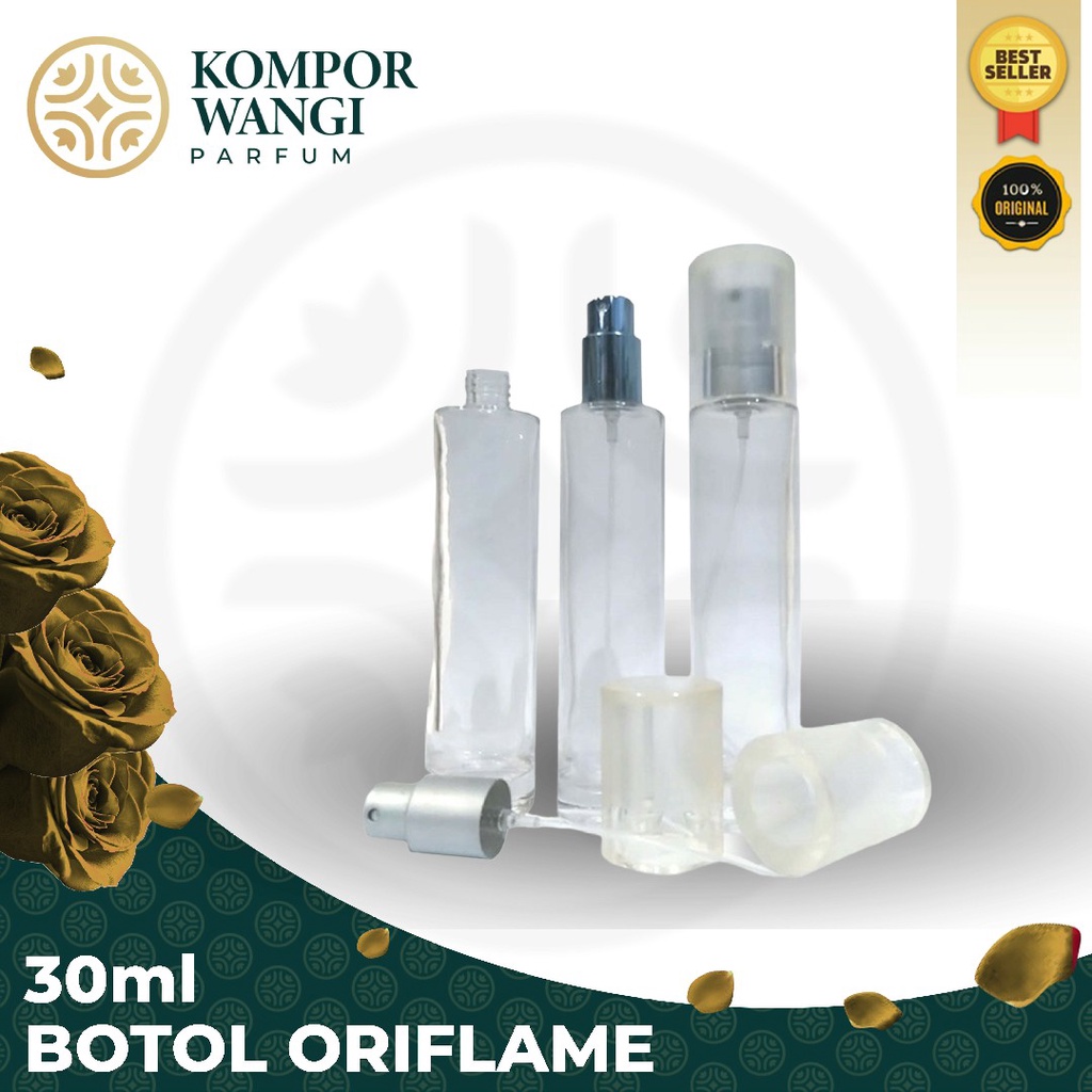 Jual BOTOL PARFUM SPRAY DRAT PUTAR ORIFLAME 30ML | Shopee Indonesia