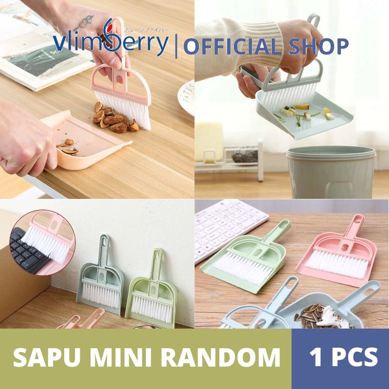Jual Sapu Mini Set Serok Cikrak Kecil Kebersihan Karpet Mobil Meja ...