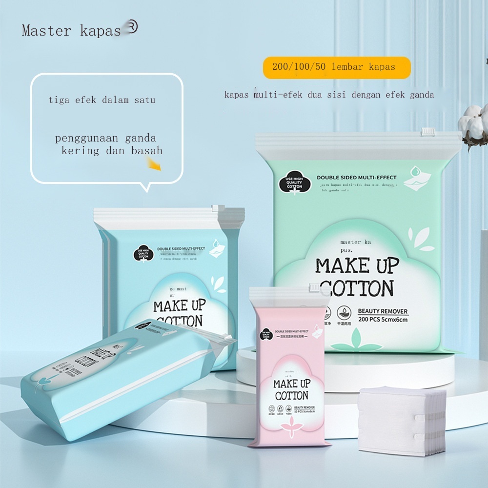 Jual Paket Mini Kapas Pembersih Sekali Pakai Kental Kapas Pembersih Impor Portabel Perjalanan ...