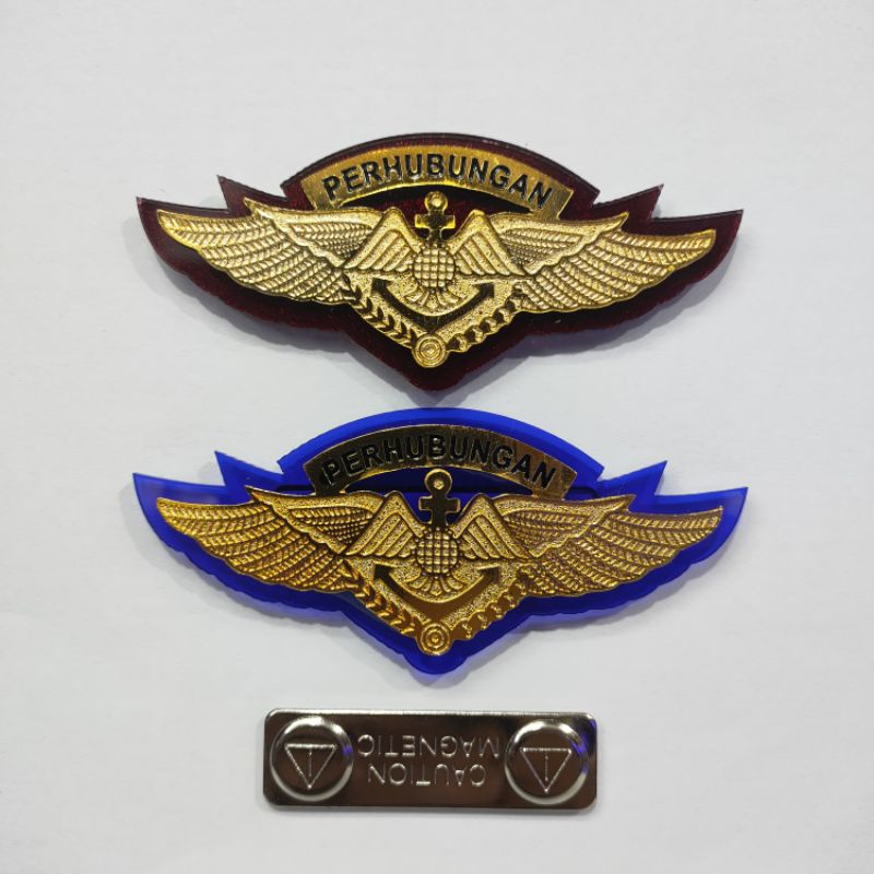 Jual Wing Perhubungan / Wing Dishub / Wing Perhubungan Magnet / Wing ...
