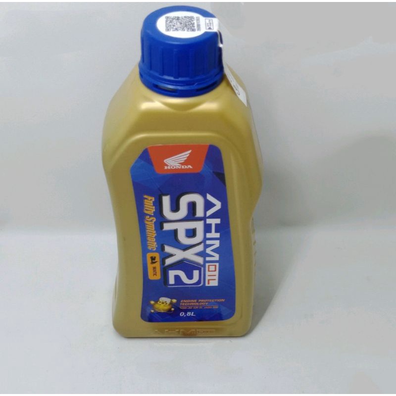 Jual Oli AHM SPX2 Matic Sae 10W 30 Full Synthetic 800 ML Original Asli ...