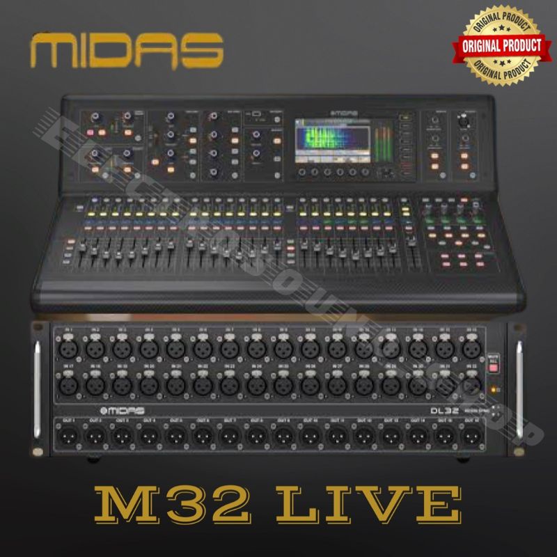 Jual MIXER DIGITAL MIDAS M32 LIVE / M 32 LIVE / midas original | Shopee Indonesia