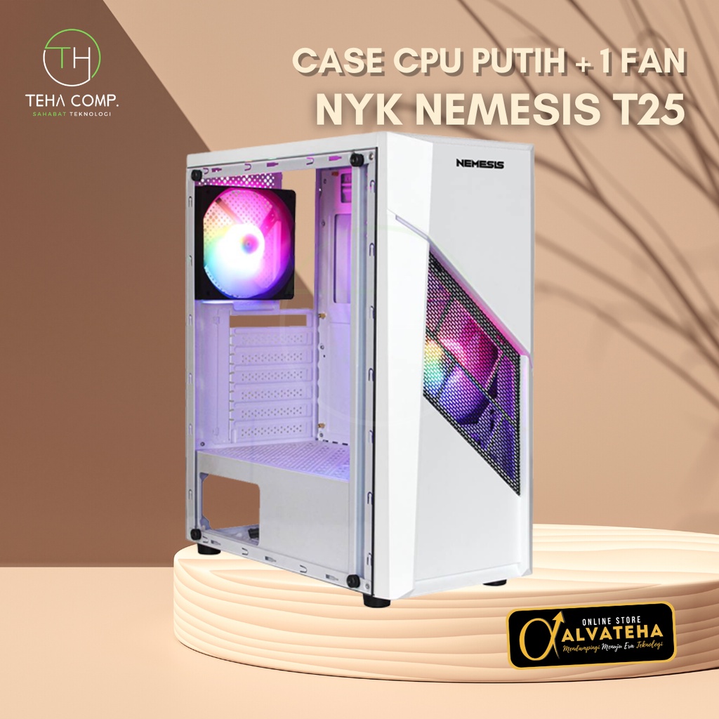 Jual Casing PC Gaming Tanpa PSU Power Supply NYK NEMESIS Case Komputer ...