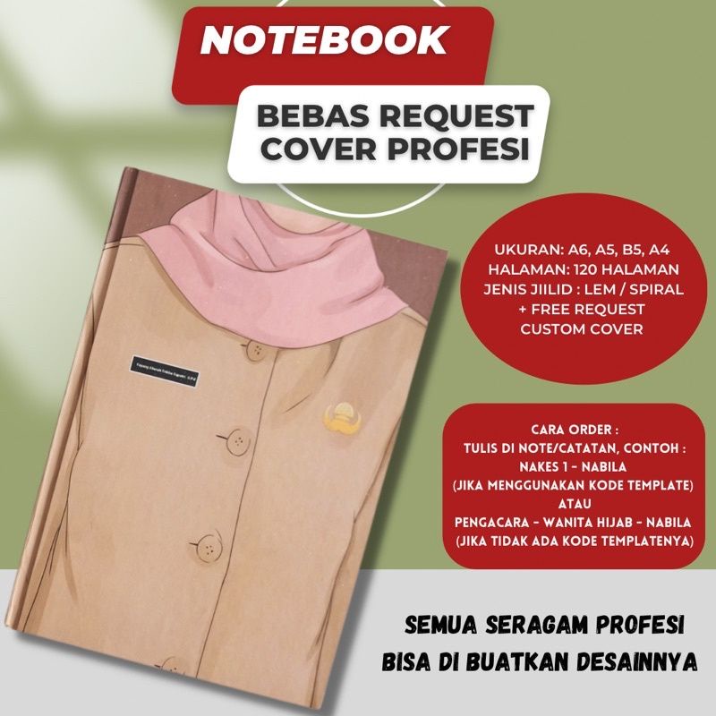 Jual Notes custom/Notes Persit/Binder Profesi/Buku Custom | Shopee ... Jual Notes custom/Notes Persit/Binder Profesi/Buku Custom | Shopee ...