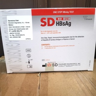 Jual ABBOTT SD BIOLINE HBsAg - 30 Test/Box | Shopee Indonesia