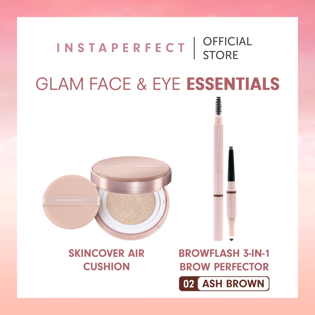 Jual Instaperfect Glam Face & Eye Essentials Bundle (Skincover Air ...