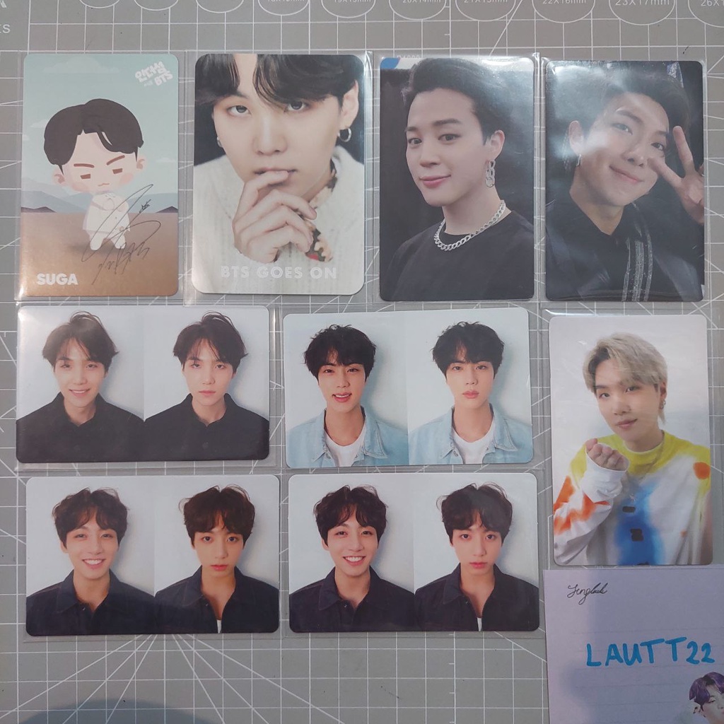 Jual [OFFICIAL] PHOTOCARD BTS DICON GOES ON JAPAN DOUBLE SIDED YOONGI SUGA LY TEAR R DILAN ...