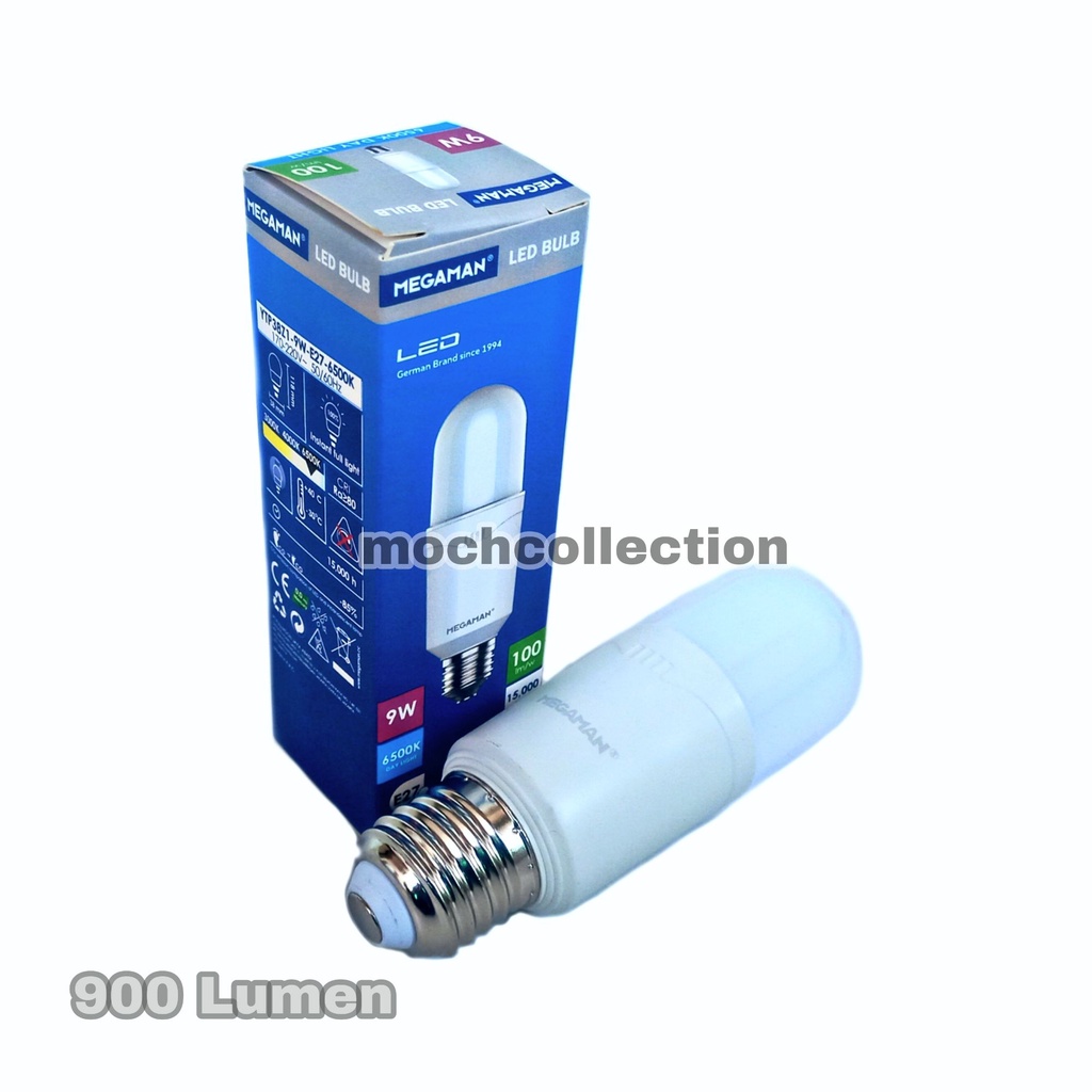 Jual lampu led stick megaman 9watt cahaya super terang 900 Lumen tahan ...