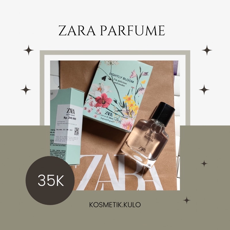 Jual PARFUM ZARA ORIGINAL IMPORT SINGAPORE FREE PAPERBAG | Shopee Indonesia