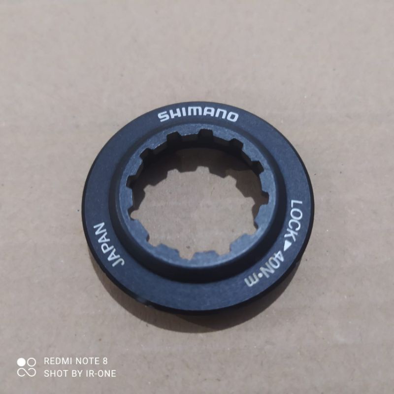 Jual Lockring rotor shimano centrelock alloy japan center lock ring ...