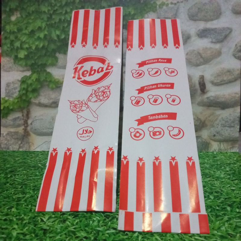 Jual Bungkus Kemasan Kebab Menarik Customer | Shopee Indonesia