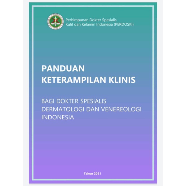 Jual Buku Kedokteran Panduan Keterampilan Klinis Dermatologi Venereologi | Shopee Indonesia
