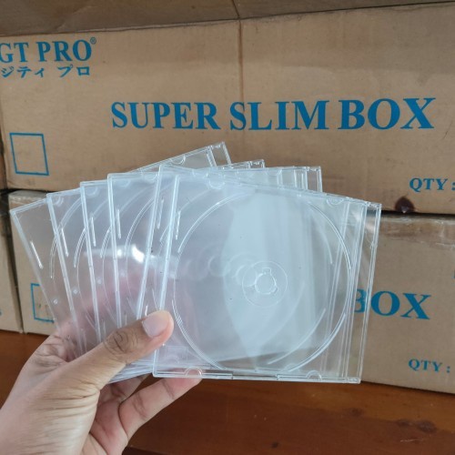 Jual Casing CD DVD GT PRO Mika Kulit Jeruk Isi 25 Pcs | Shopee Indonesia