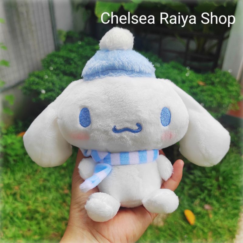 Jual Boneka Plush Sanrio Cinnamoroll Winter 16cm Cinamorol Cinamoroll ...