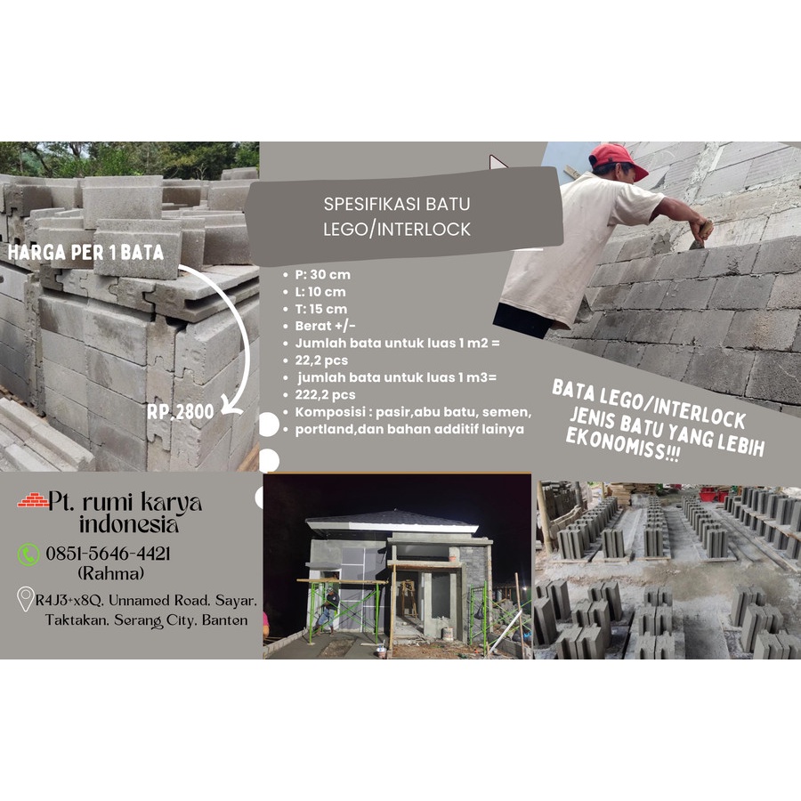 Harga batako beton Terbaru Sep 2024 |BigGo Indonesia
