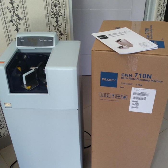 Jual Mesin Hitung Mesin Hitung Uang Glory Gnh 710 N Garansi 1 Tahun ...