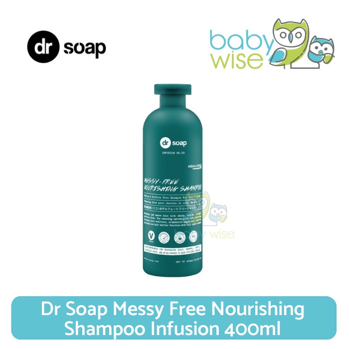 Jual Dr Soap Messy Free Nourishing Shampoo Infusion 400ml | Shopee ...