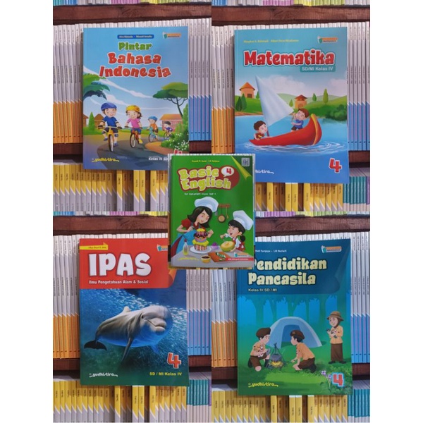 Jual BUKU PAKET KURIKULUM MERDEKA UNTUK SD/MI KELAS 4 PENERBIT YUDISTIRA | Shopee Indonesia