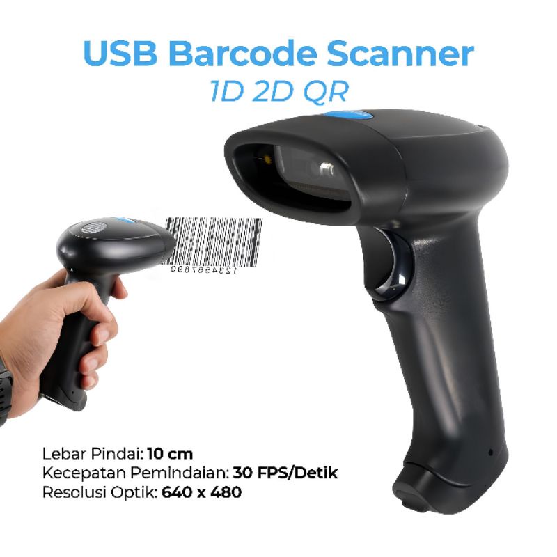 Jual Alat Kasir Barcode Scanner / Alat Pembaca / Alat Pemindai Kode ...