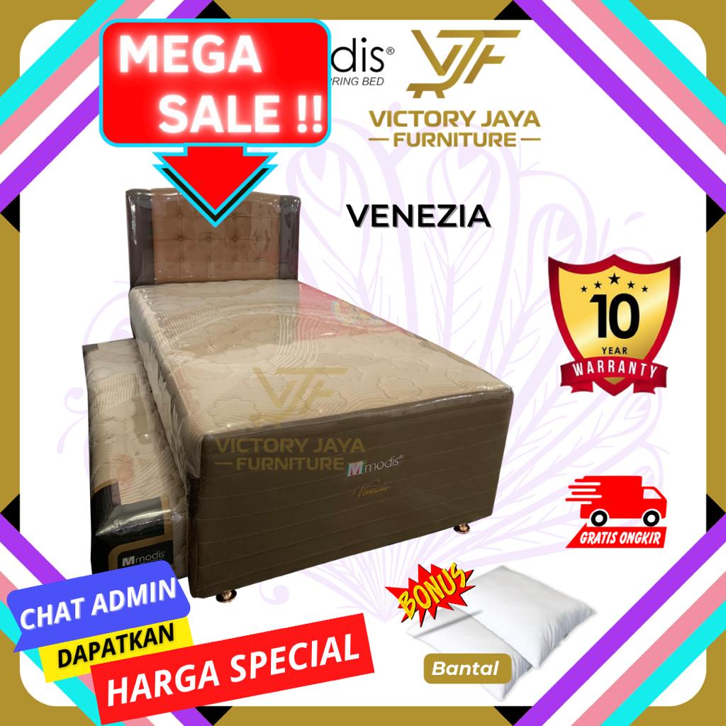 Jual Bed Sorong Modis 2 In 1 Venezia (Full Set) Ukuran 120x200 | Shopee ...
