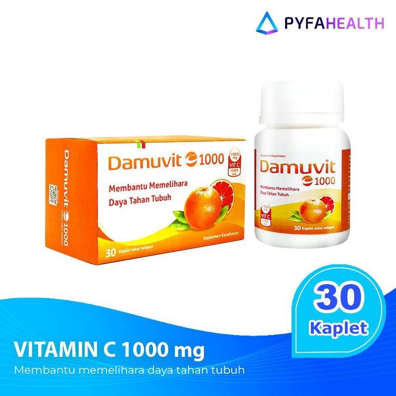 Jual Damuvit C-1000 - Vitamin C 1000mg Untuk Memelihara Daya Tahan ...