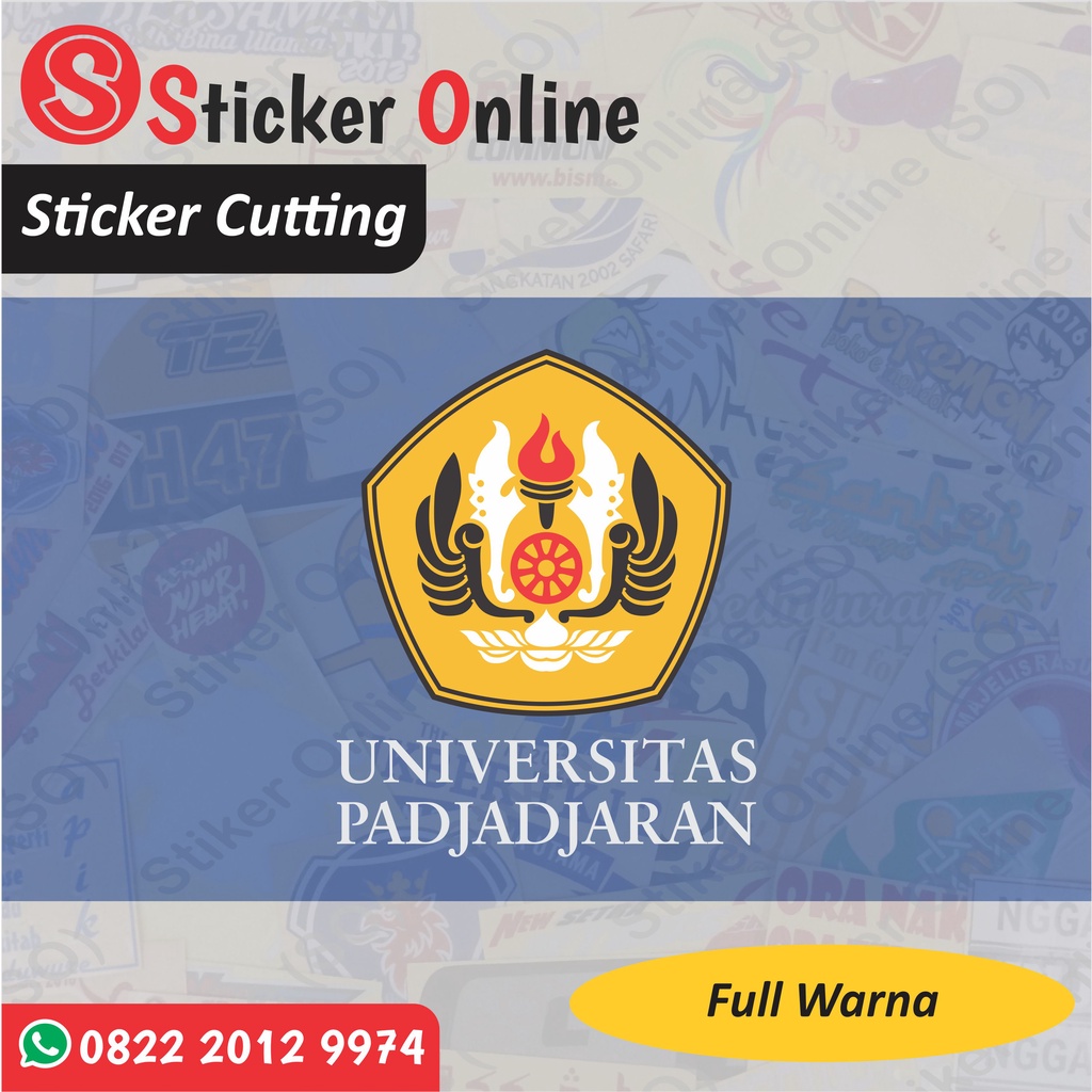 Jual Stiker Universitas Padjadjaran UNPAD | Sticker Cutting Motor Mobil | Shopee Indonesia