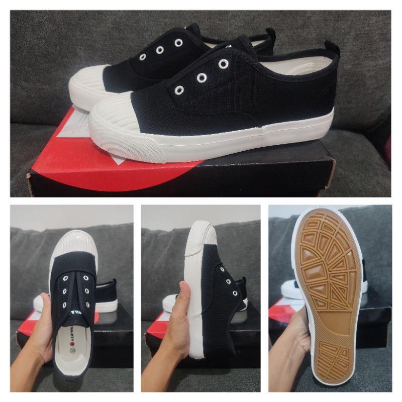 Jual Sepatu sekolah airwalk kids hitam (sol putih) | Shopee Indonesia