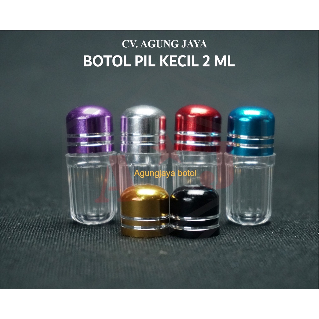 Jual Botol Small Pill 2 Ml Clear / Botol Kaca / Botol Obat / Botol Obat Kecil / Small Pill 2 Ml ...