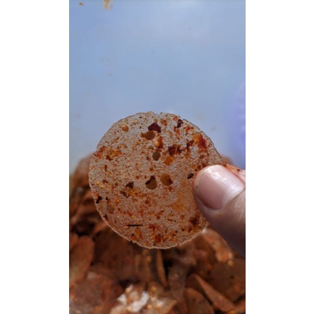 Jual Lasnacks Keripik Kaca Bulat 1kg / Kripca Pedas / Keripik Beling ...