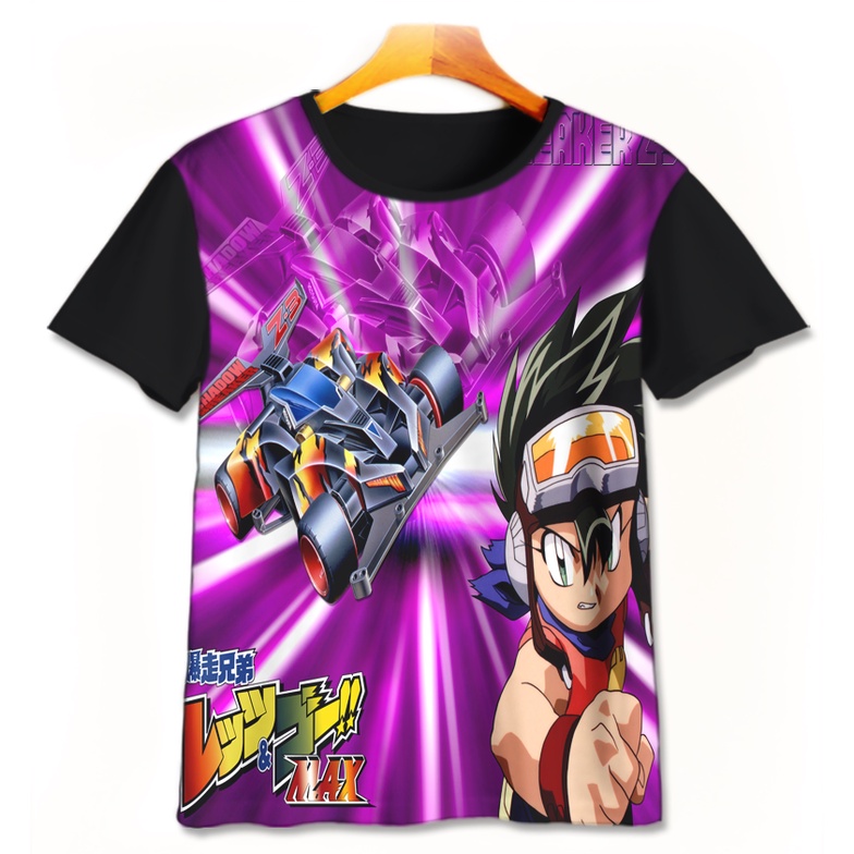 Jual Kaos 3D Anak | Baju Printing - Baju Anime Lets And Go v5 Tamiya ...