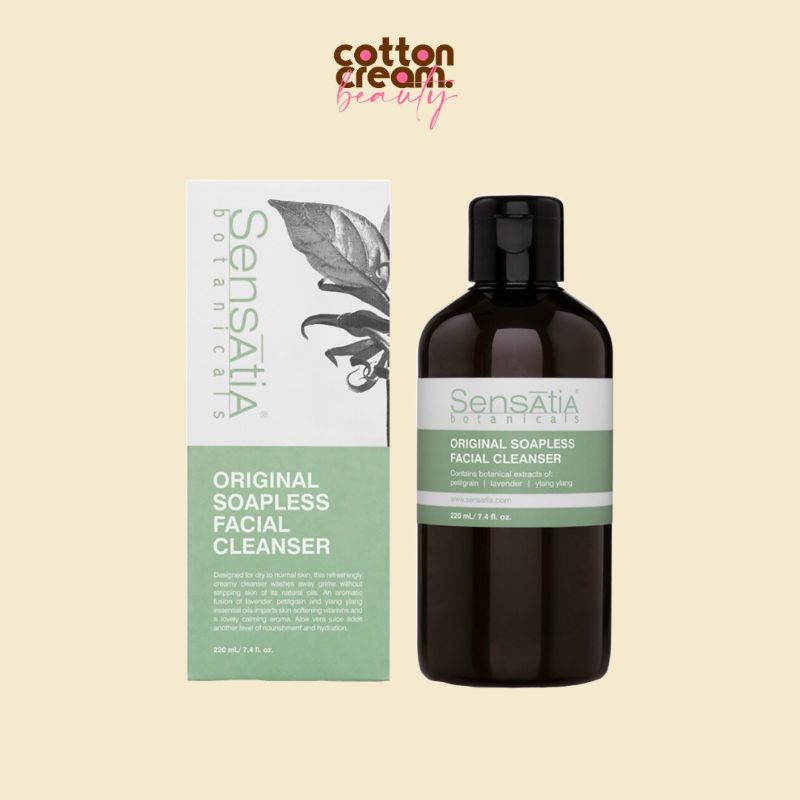 Jual Sensatia Botanicals Original Soapless Facial Cleanser 220 ml ...