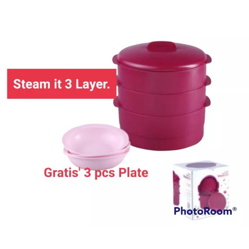 Jual Tupperware kukusan steam it tupperware | Shopee Indonesia