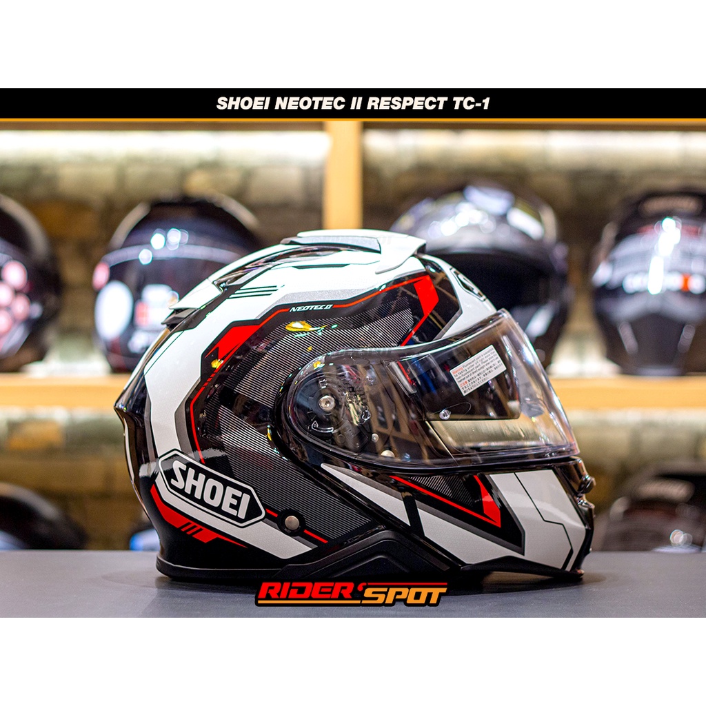 Jual Helm Motor SHOEI NEOTEC II Respect TC-1 Modular Helmet Japan ...