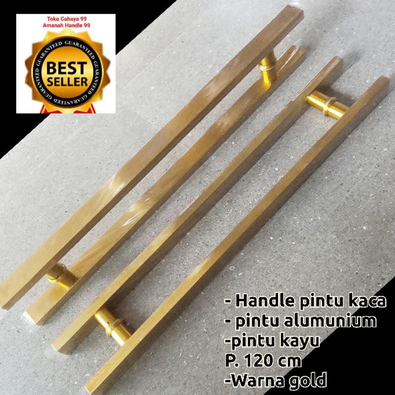 Jual Long Handle pintu kaca panjang 120 cm#Gagang pintu alumunium warna ...