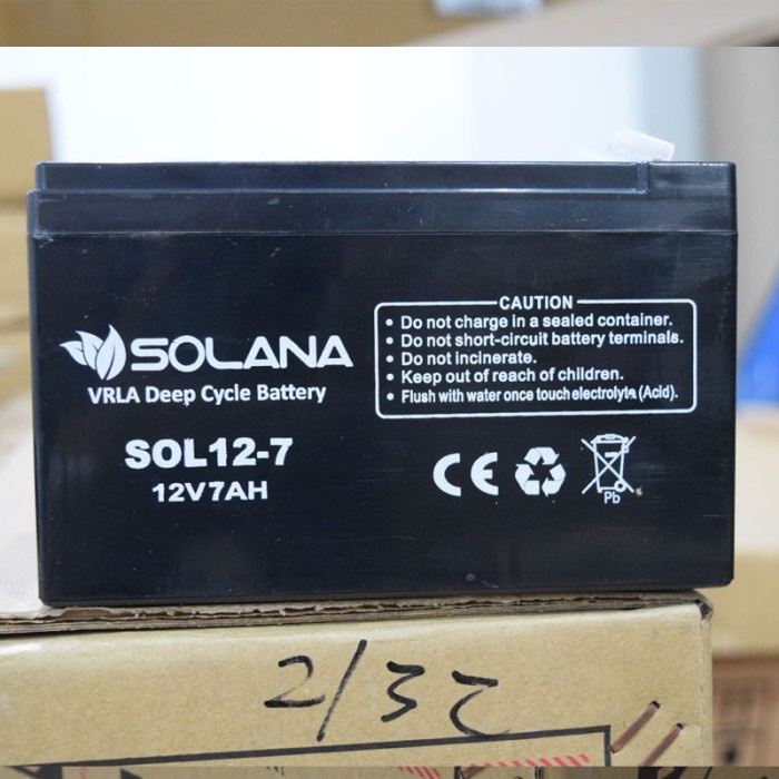 Jual Komponen Battery Aki Kering Solana Ups Ica Apc Prolink Sol12-7 12V ... Jual Komponen Battery Aki Kering Solana Ups Ica Apc Prolink Sol12-7 12V ...