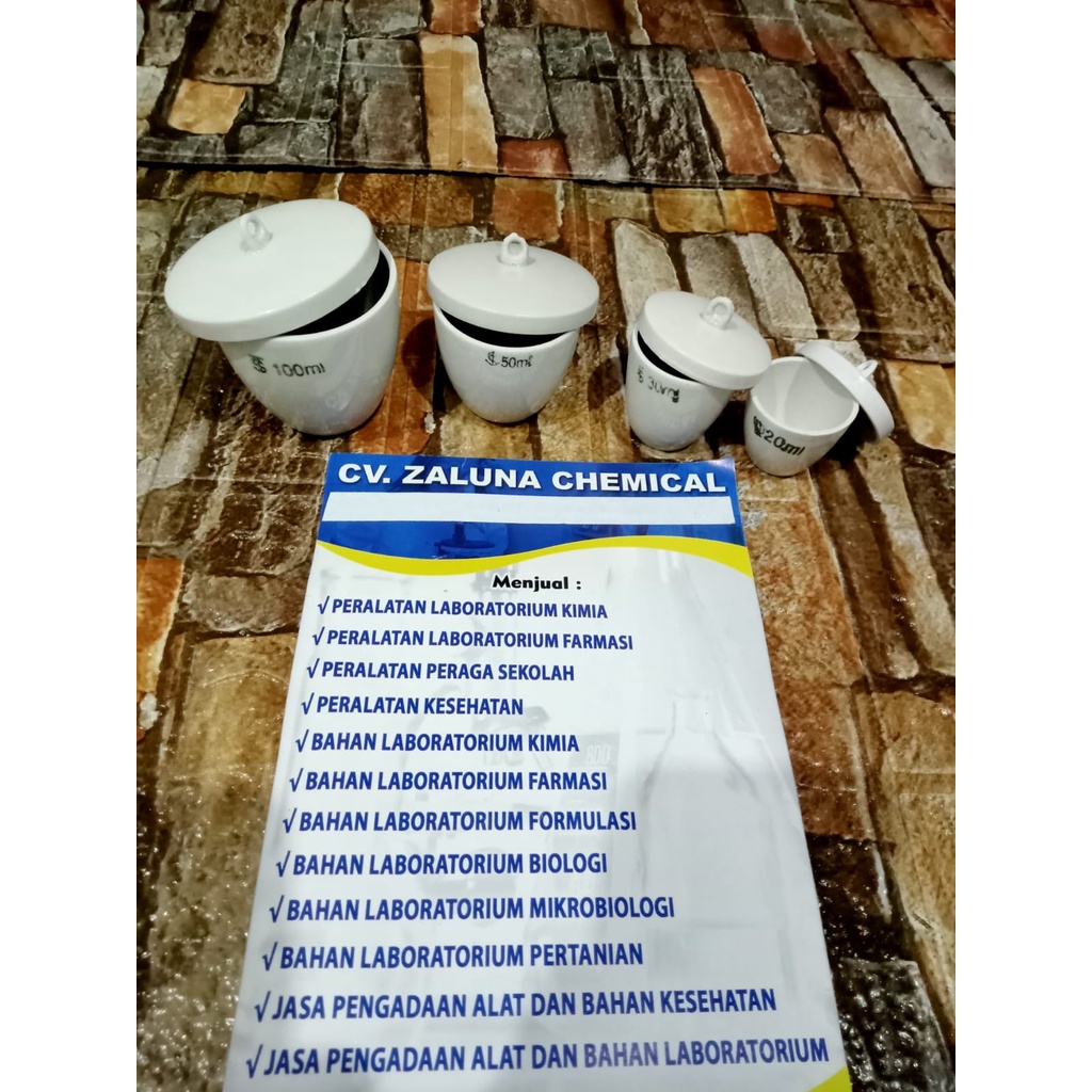 Jual Cawan Crucible / Krusibel / Kurs / Krus Porcelain / Porselin | Shopee Indonesia