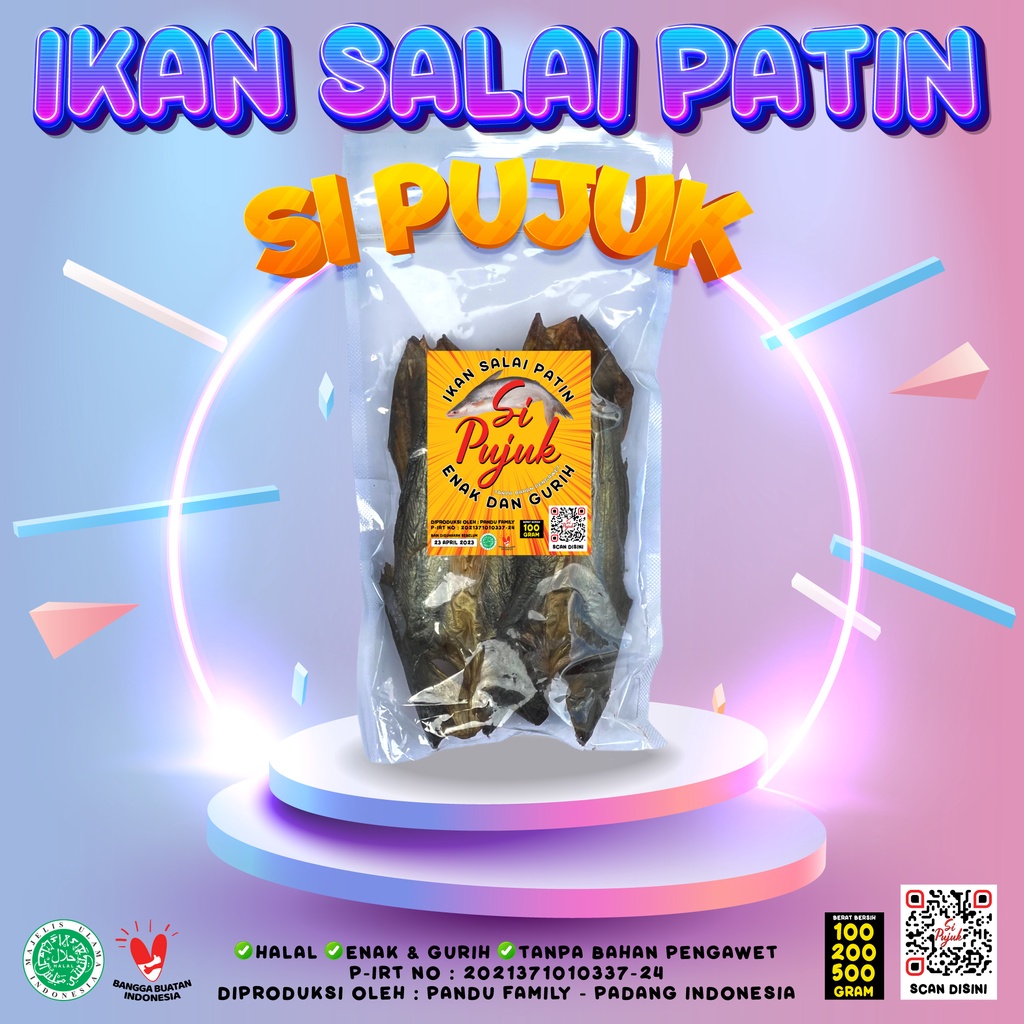 Jual Ikan Salai Patin Si Pujuk 100 Gram | Shopee Indonesia
