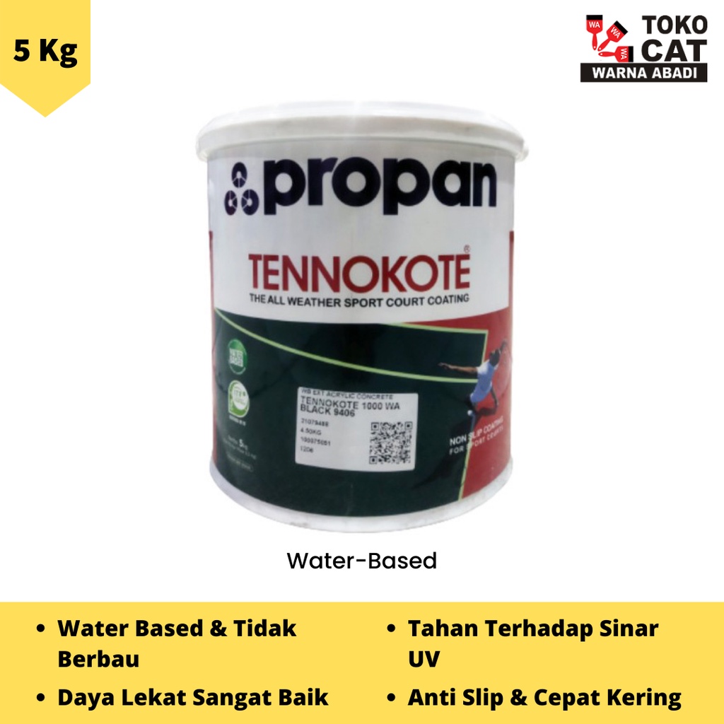 Jual CAT LAPANGAN PROPAN TENNOKOTE 5 KG | Shopee Indonesia