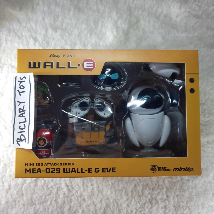 Jual Wall E Eve Egg Attack Figure MEA-029 Beast Kingdom SHF Mattel ...