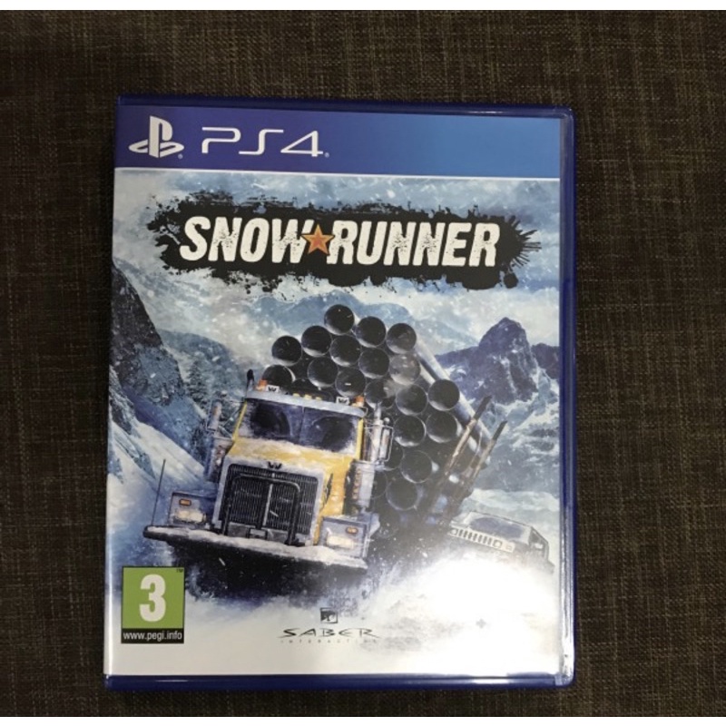 Jual Kaset Snowrunner Ps4 Game truck simulator Snow runer Playstation ...