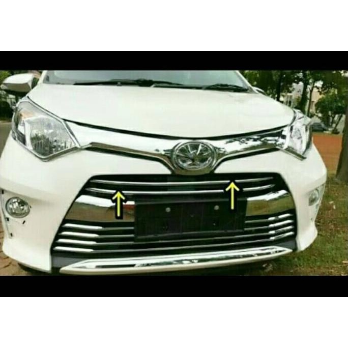 Jual List Grill Radiator / Bumper Depan Bagian Atas Toyota Calya ...