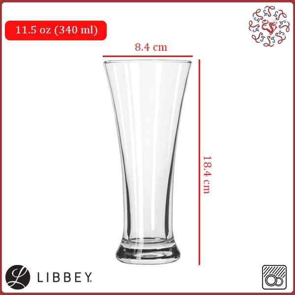 Jual LIBBEY Beer / Pilsner Glass / Gelas Bir / Soft Drink / Jus 340 ml ...