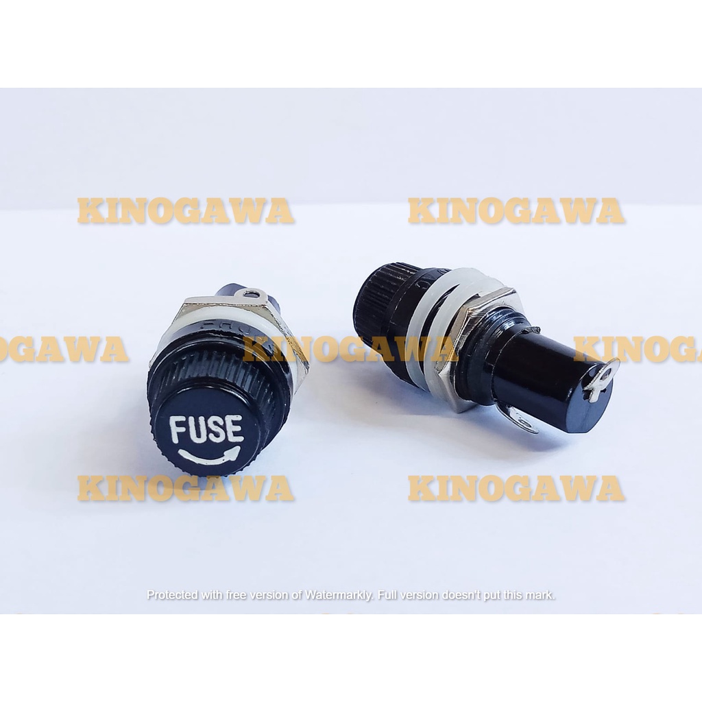 Jual Fuse Holder 10A 250VAC FH043 Rumah Fuse | Shopee Indonesia