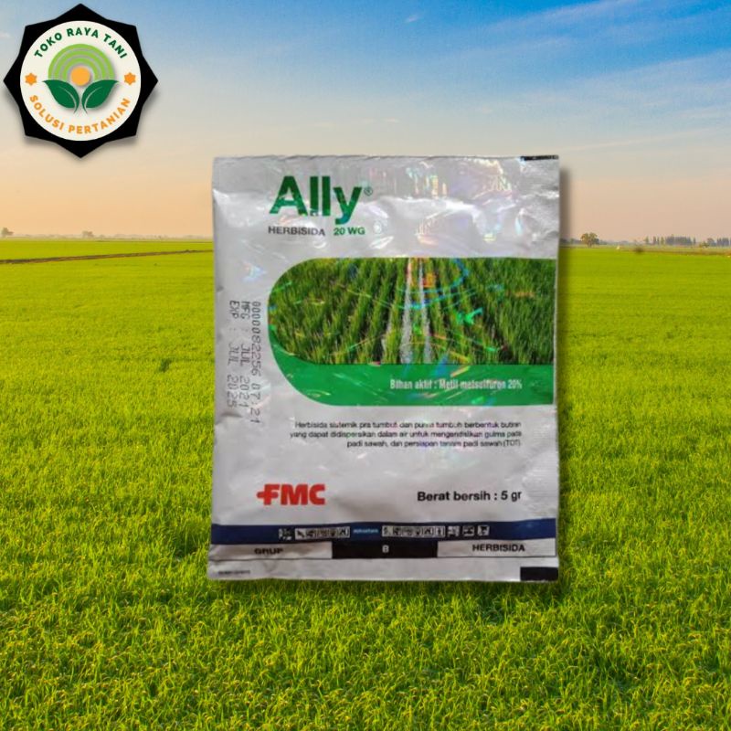 Jual Jual Herbisida Ally isi 5gr/sachet campuran racun rumput | Shopee ...