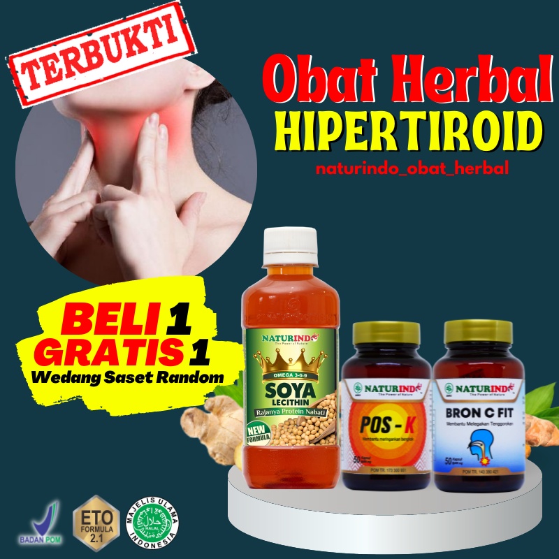 Jual Obat Struma Toksis Hipertiroid Hypertiroid Penghilang Benjolan Di ...