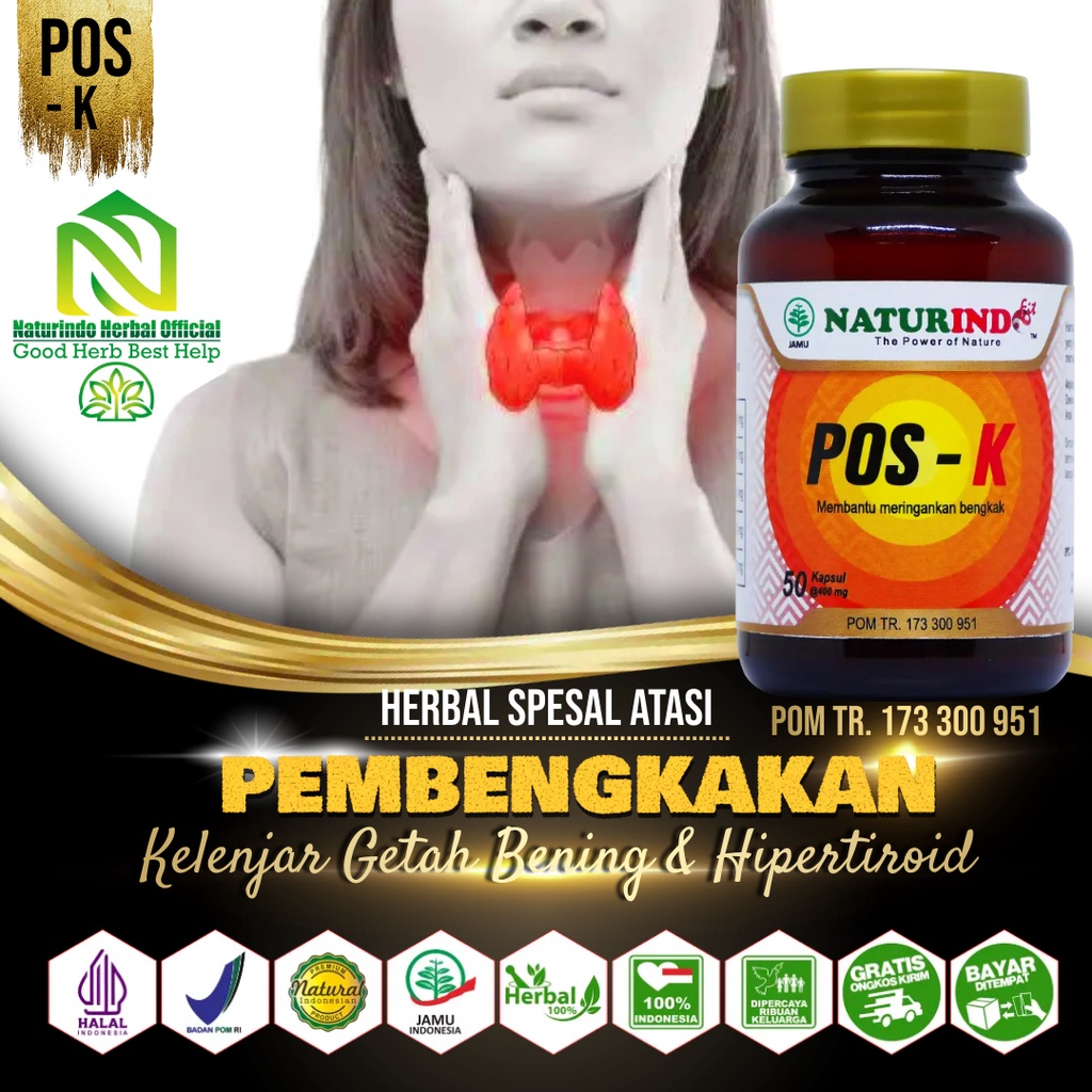 Jual Obat Benjolan di Leher Obat Gondok Kelenjar Tiroid Hipertiroid ...