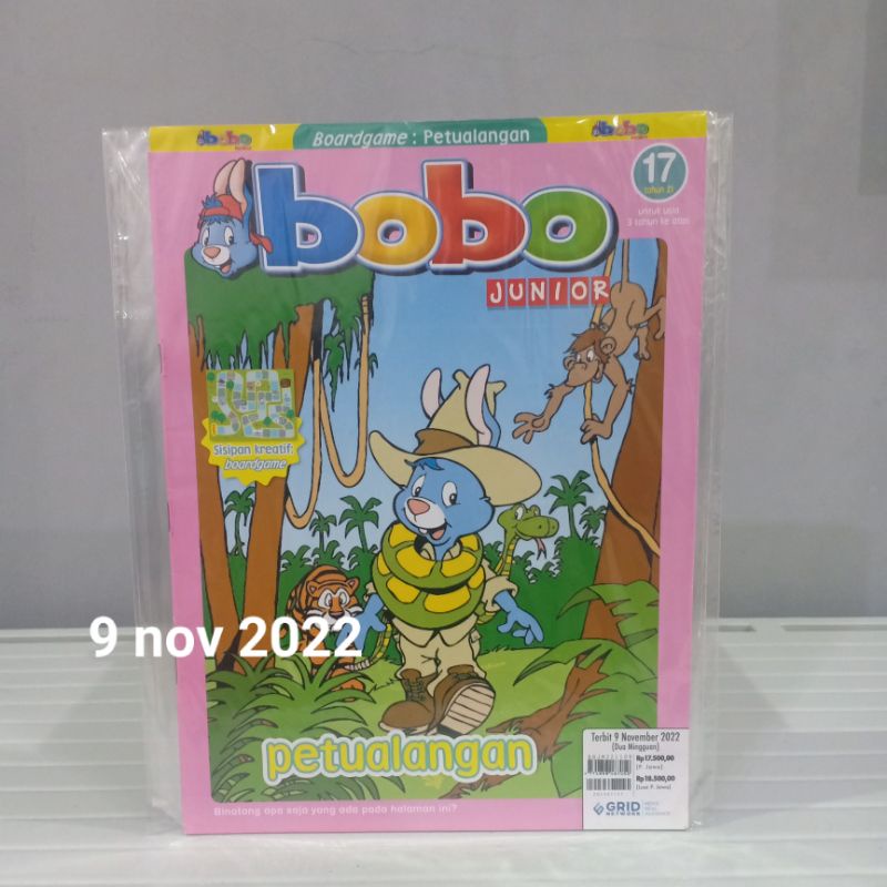 Jual majalah bobo jr edisi 9 November 2022 | Shopee Indonesia