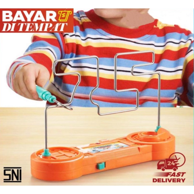 Jual Mainan Anak Fun Kawat Electric Maze Game - Mainan Electricity Maze ...