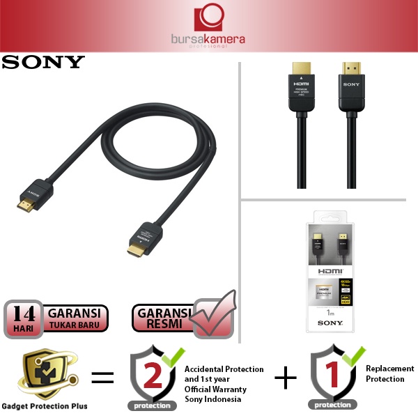 Jual Sony DLC-HX10 Premium High-Speed HDMI Cable with Ethernet | Shopee Indonesia